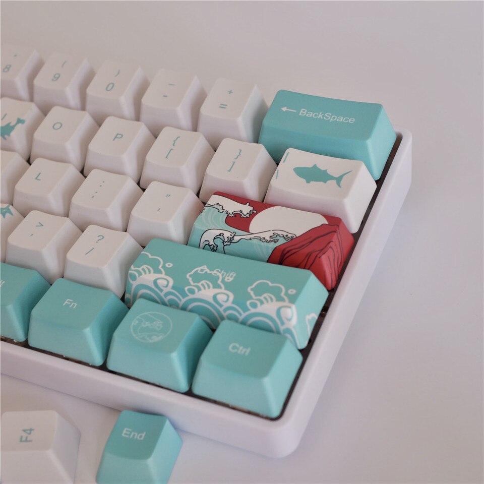Coral Sea Keycaps - Funkeyzz