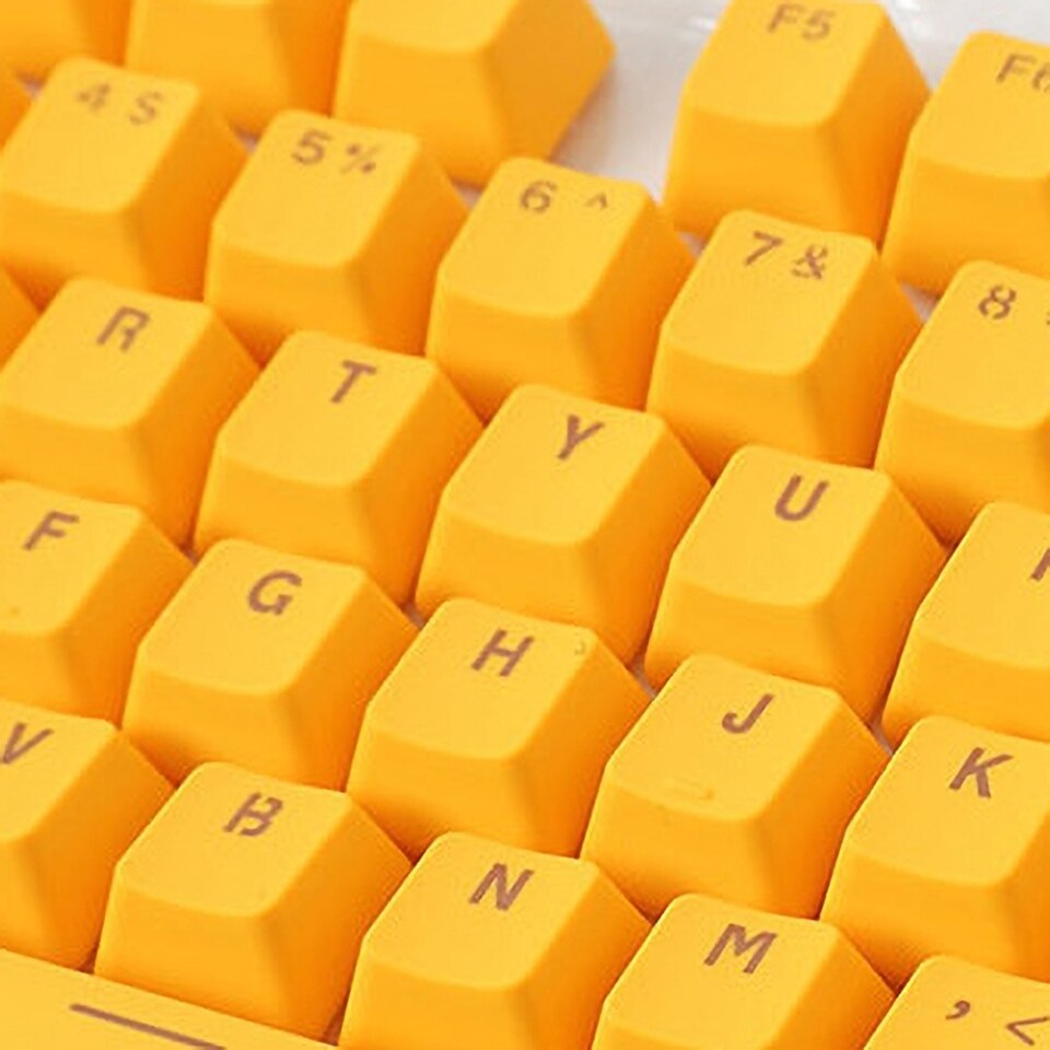 Yellow Keycap Set (106 Keys) - Funkeyzz