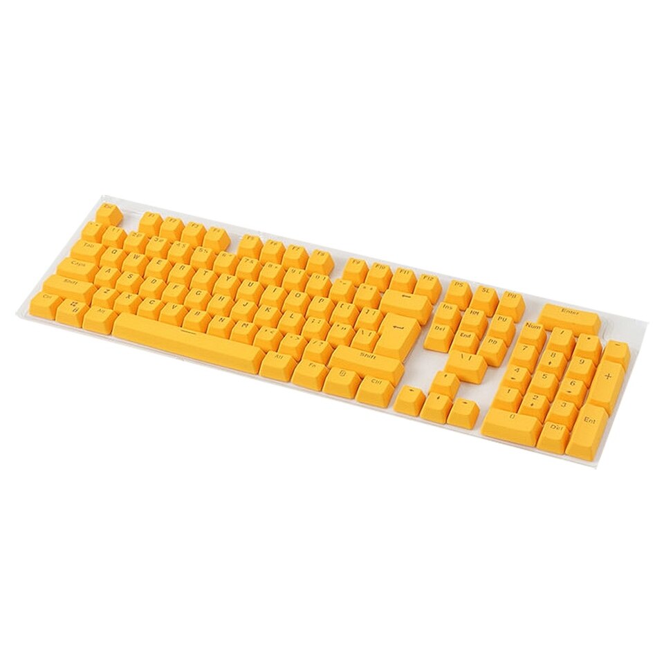 Yellow Keycap Set (106 Keys) - Funkeyzz